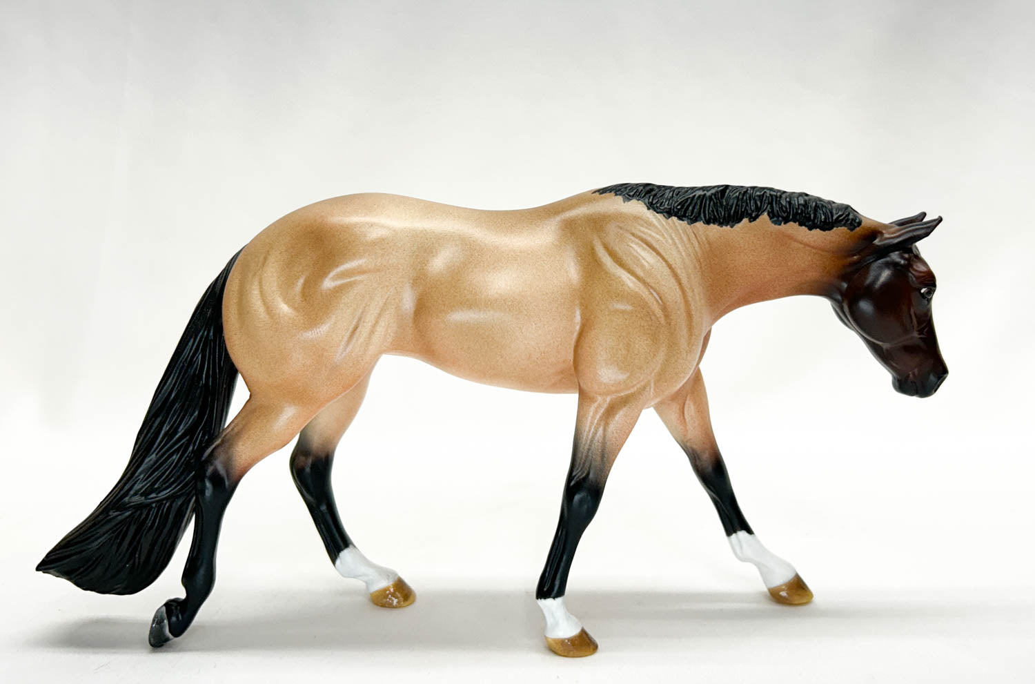 American Quarter Horse Mare, Custom Bay Roan by Jessica Fry – Triple ...