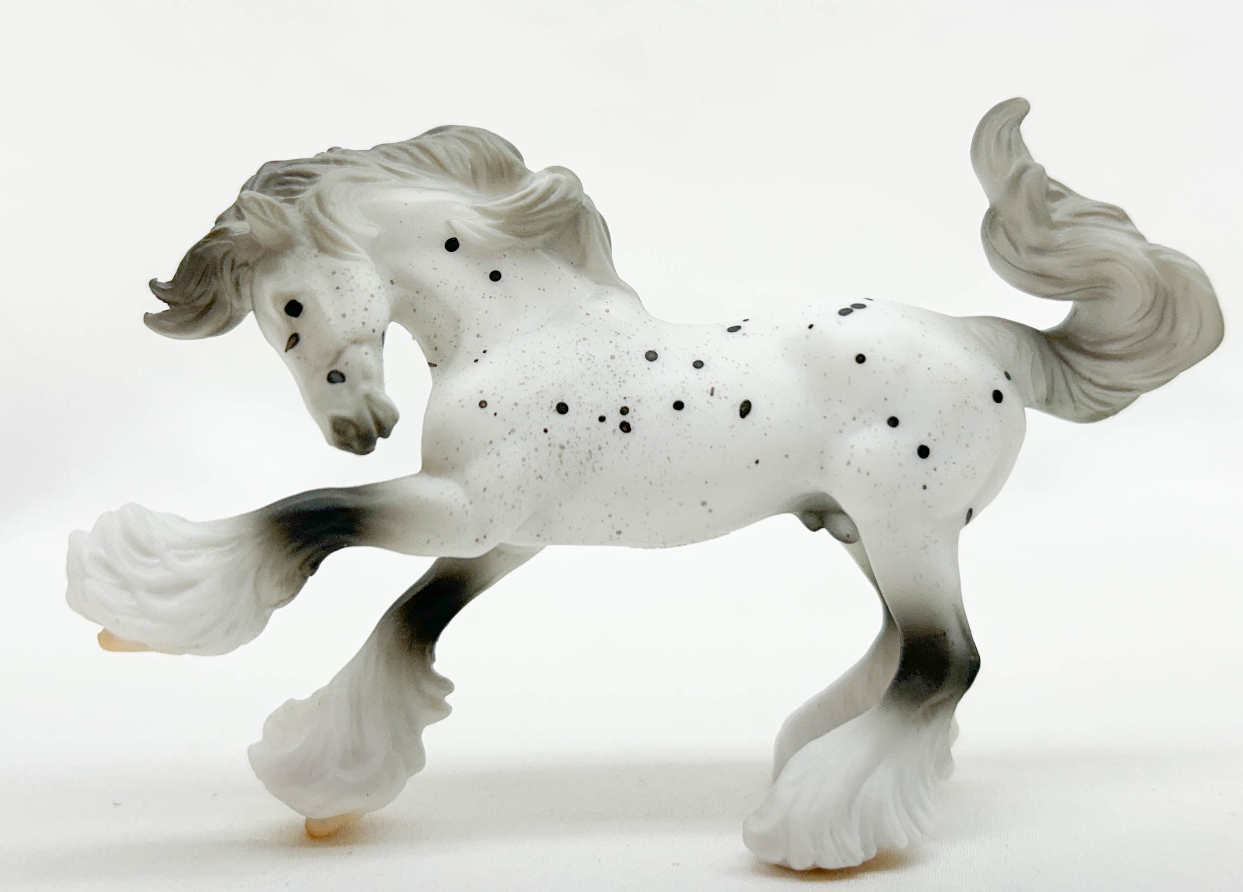 Breyer Stablemates Mini Gypsy Vanner, Leopard Appaloosa #6047 – Triple ...