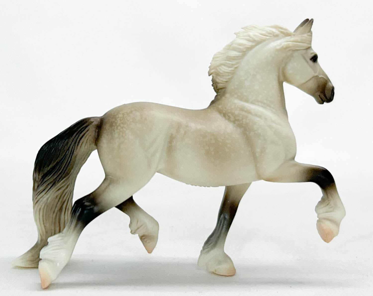 Breyer Stablemates Trotting Friesian, Dappled Rose Grey - JC Penney SR ...