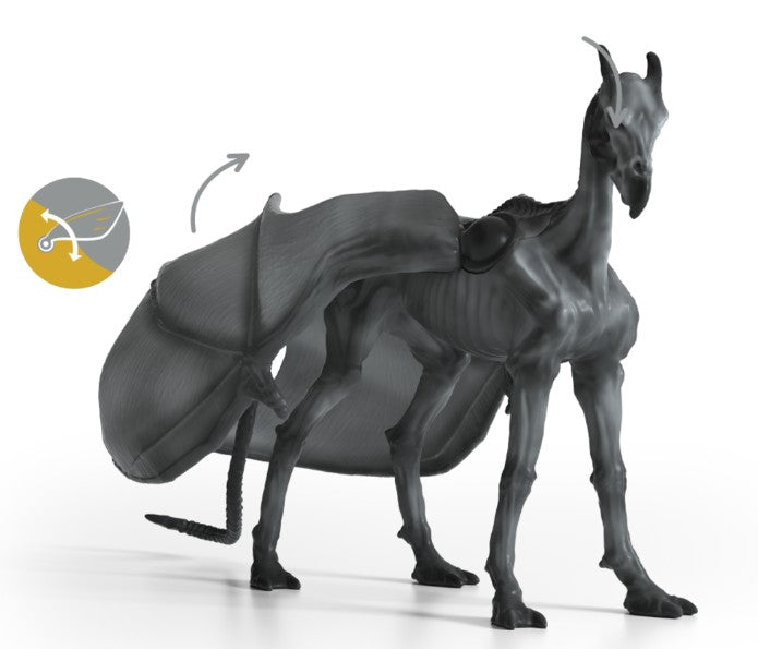 Schleich Thestral - Wizarding World of Harry Potter™ #13996 – Triple ...